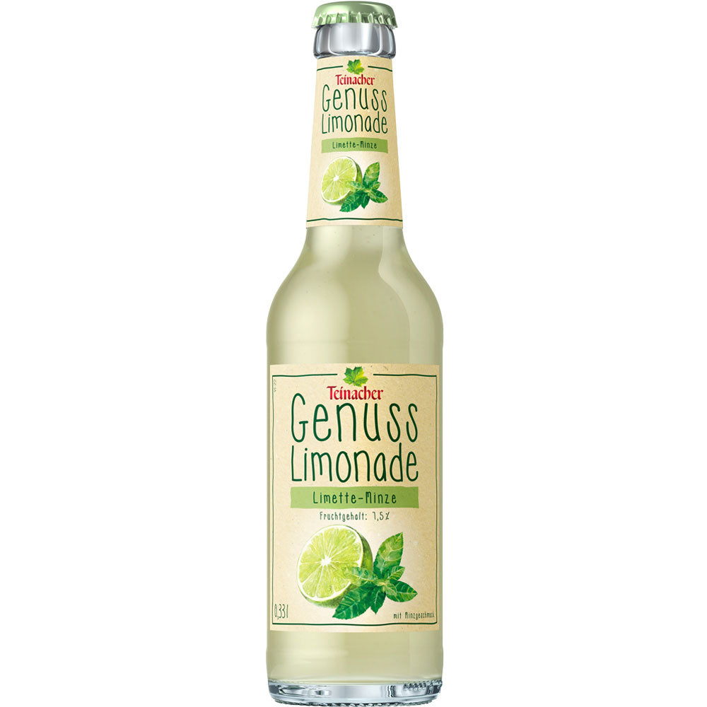 Teinacher Genuss-Limonade Limette-Minze 0,33l günstig online kaufen